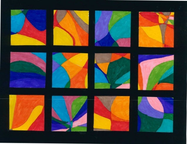 Color compositions with the basic elements