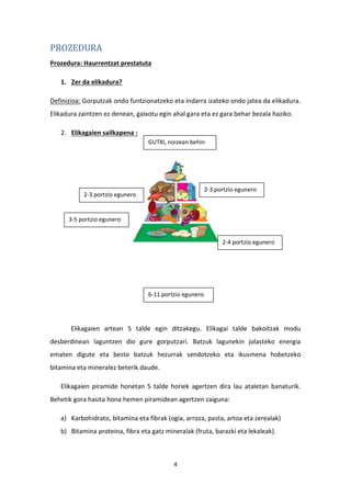 Ikas unitatea- Elikadura proiektua | PDF