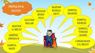 Ikatan dan simpulan asas | PPTX