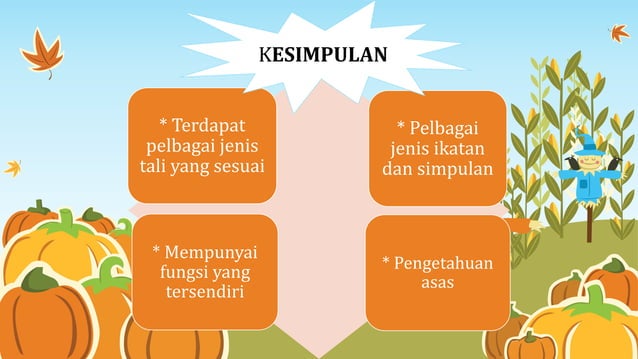 Ikatan dan simpulan asas | PPTX