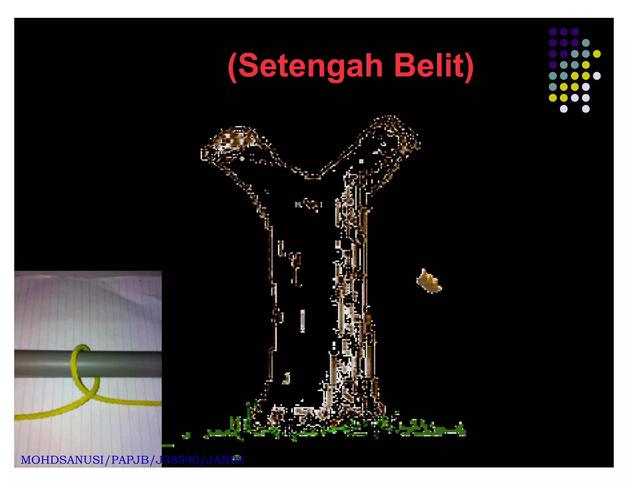 Ikatan dan simpulan tali | PDF
