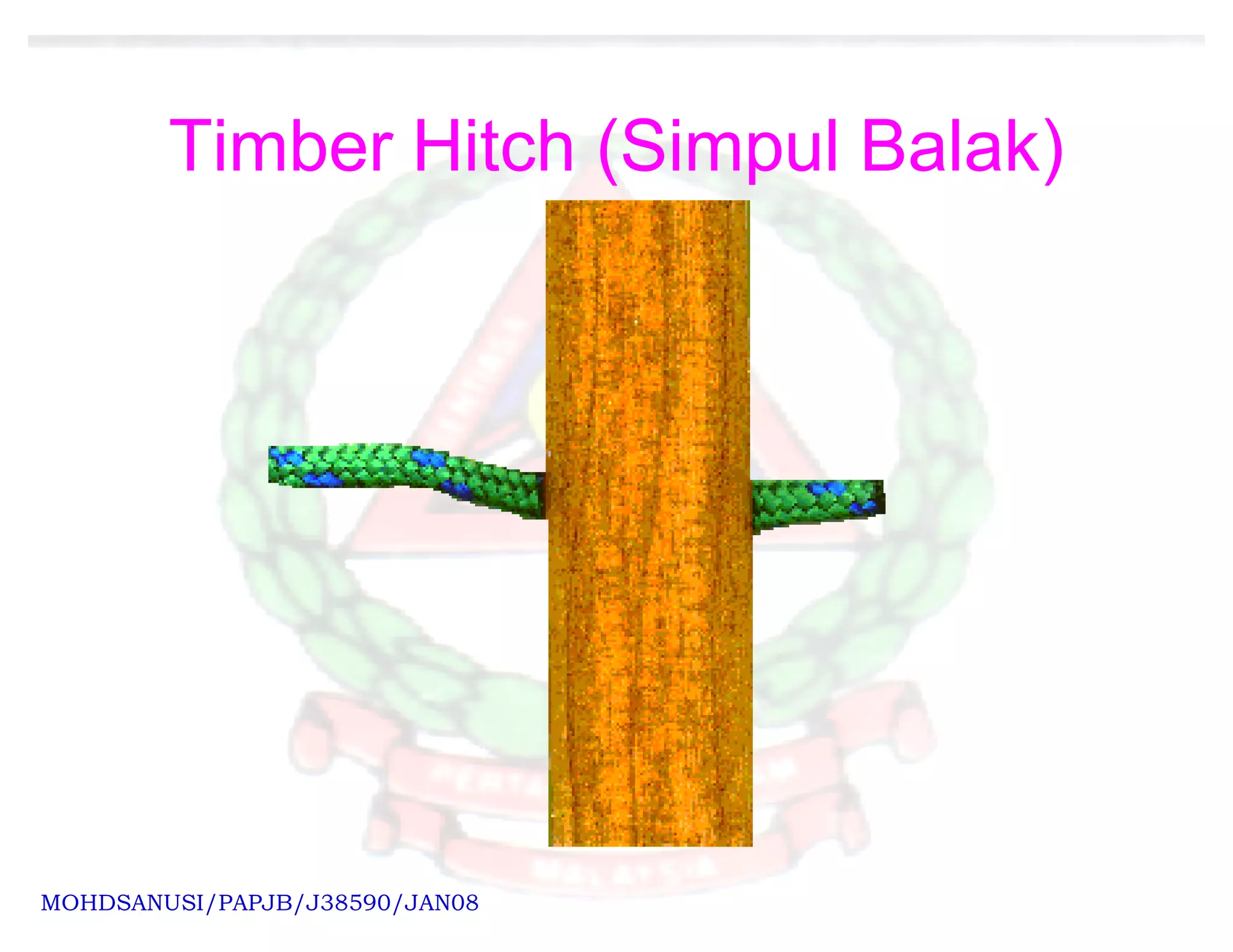 Ikatan dan simpulan tali | PDF