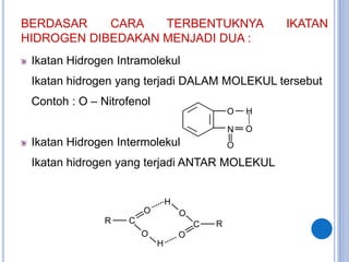 Ikatan hidrogen | PPTX