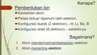 Ikatan ion dan kovalen | PPTX
