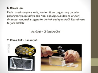 Ikatan ion dan senyawa ionik | PPTX