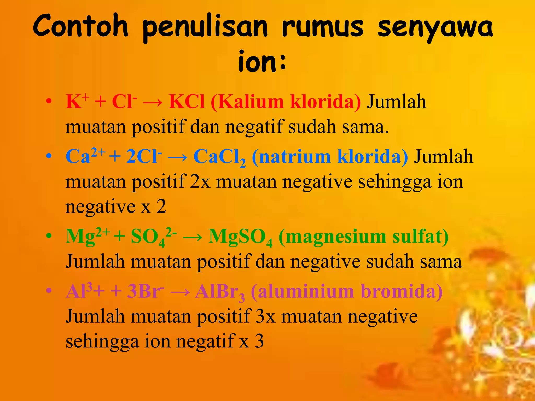 Ikatan ion dan senyawa ionik | PPTX
