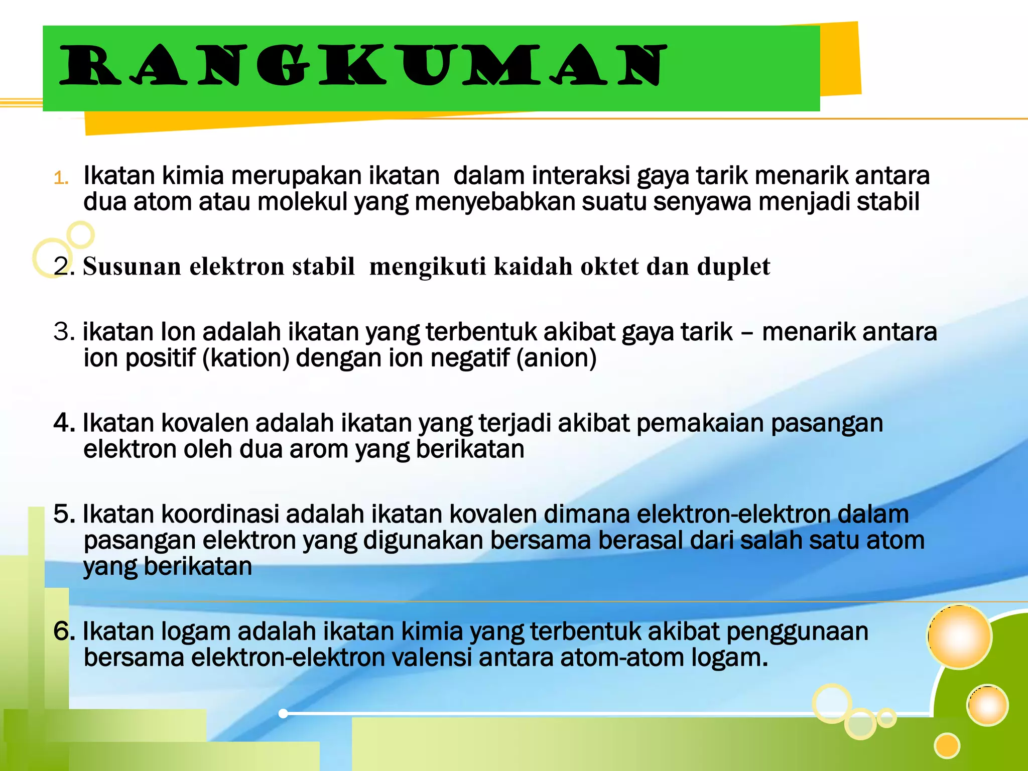 Ikatan kimia | PDF