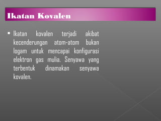 Ikatan kimia | PPT