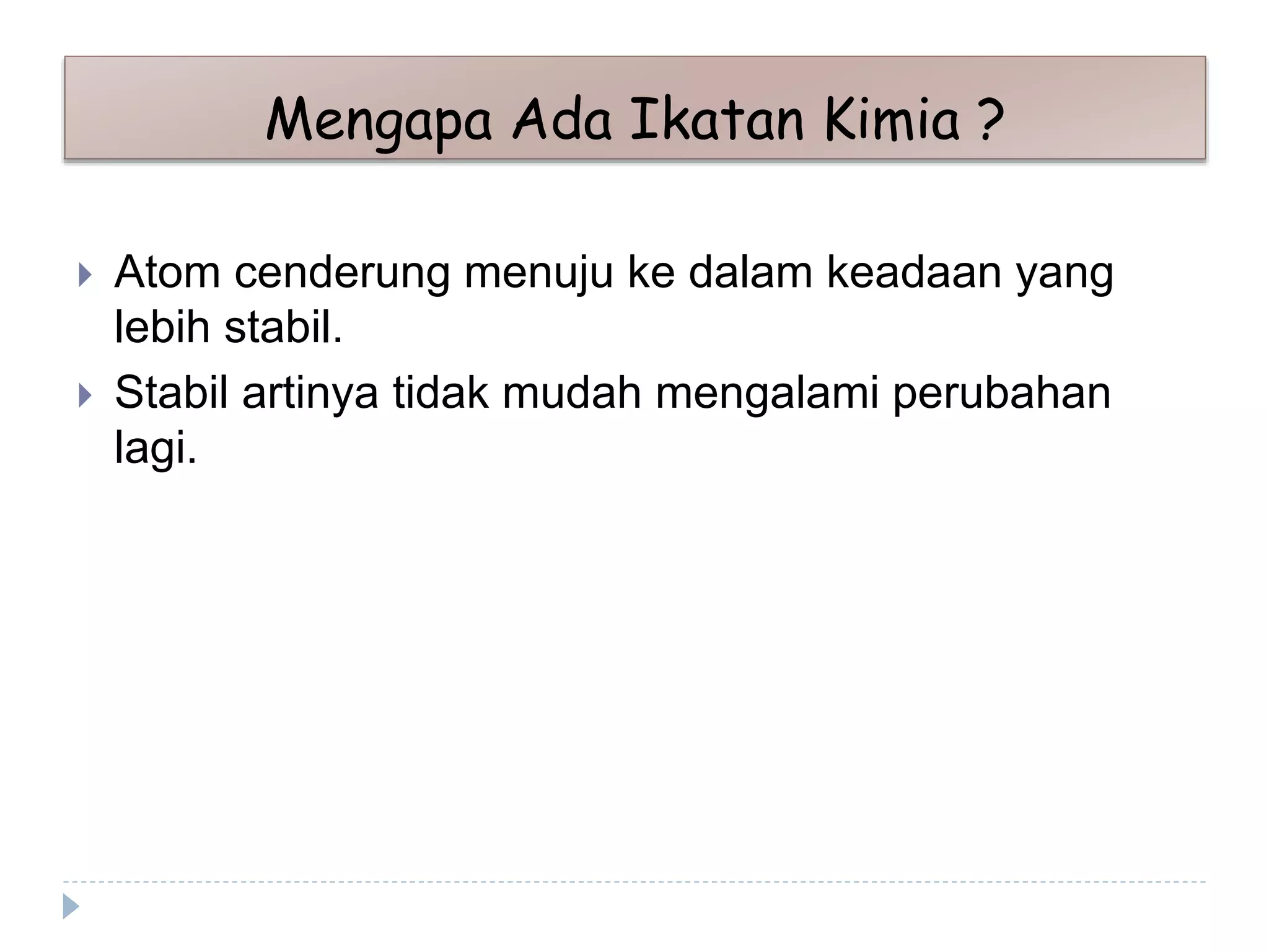 Ikatan kimia | PPT