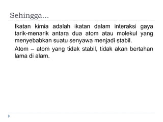 Ikatan kimia | PPTX