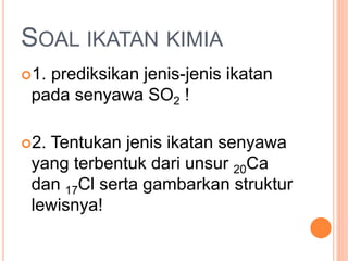 Ikatan kimia | PPTX