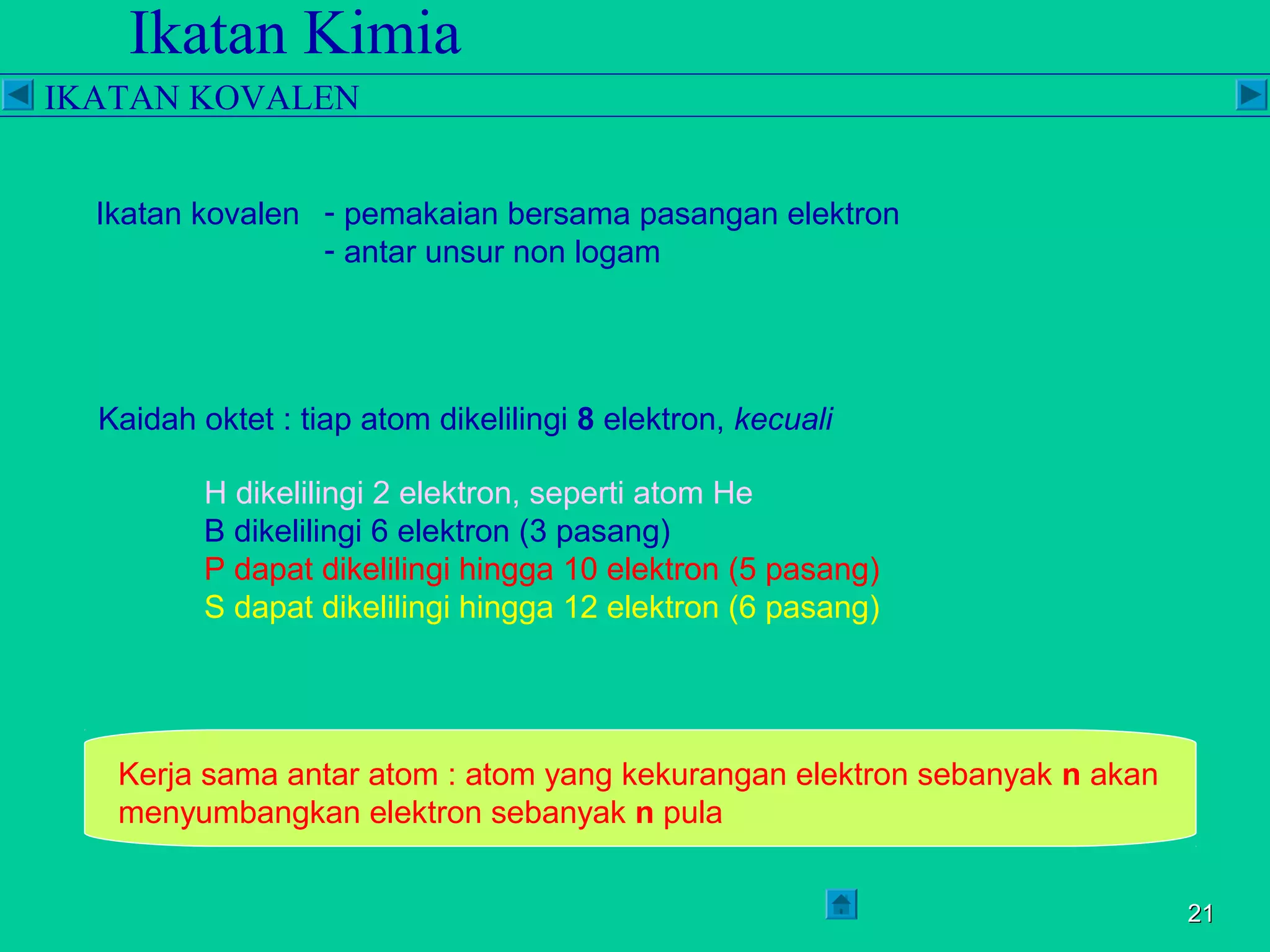 Ikatan kimia | PPT