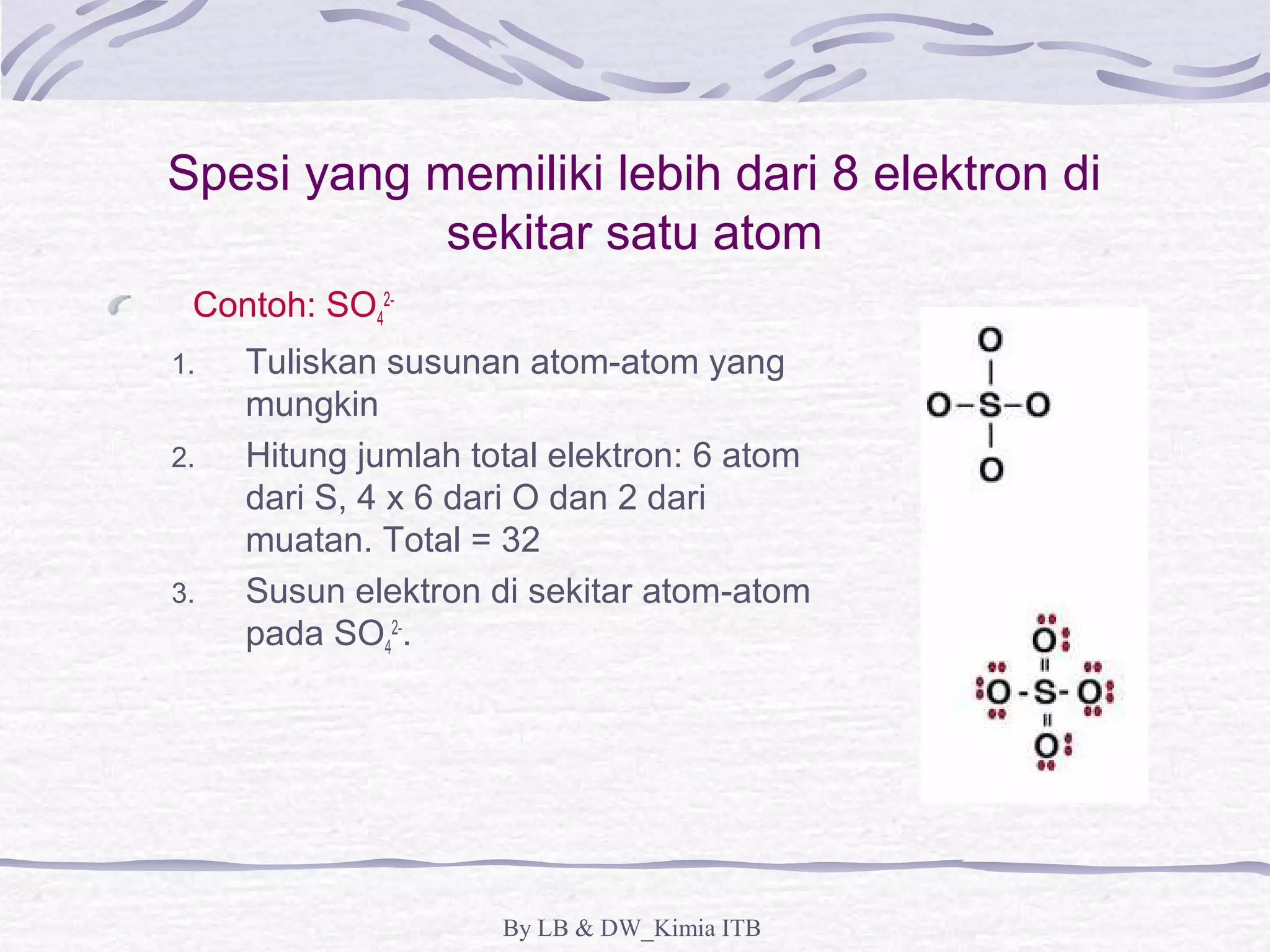 Ikatan kimia dan struktur molekul | PPT