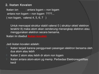 Ikatan kimia kelas x | PPT