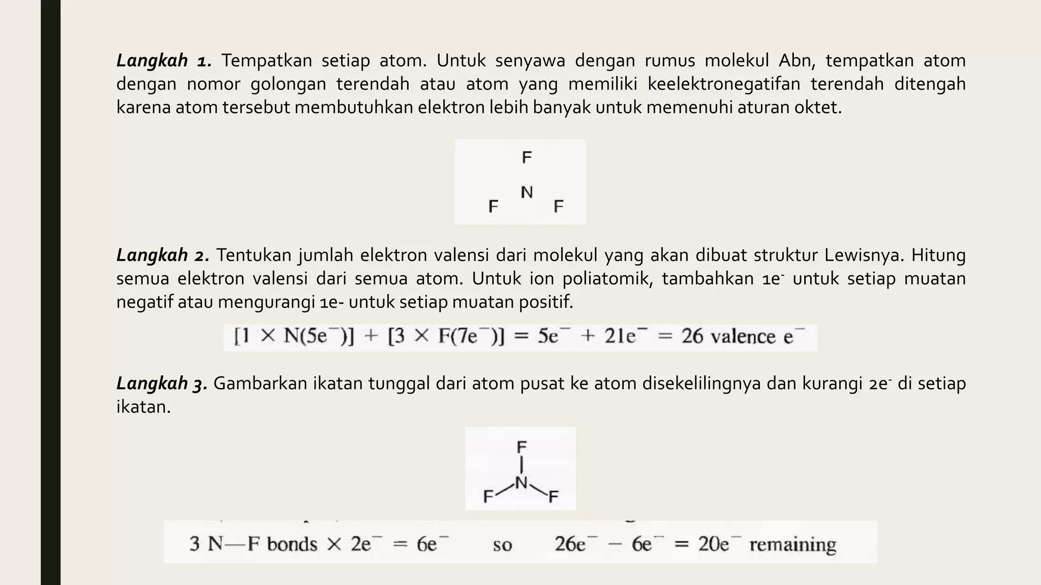 Ikatan kimia, struktur molekul, dan polaritas | PPTX