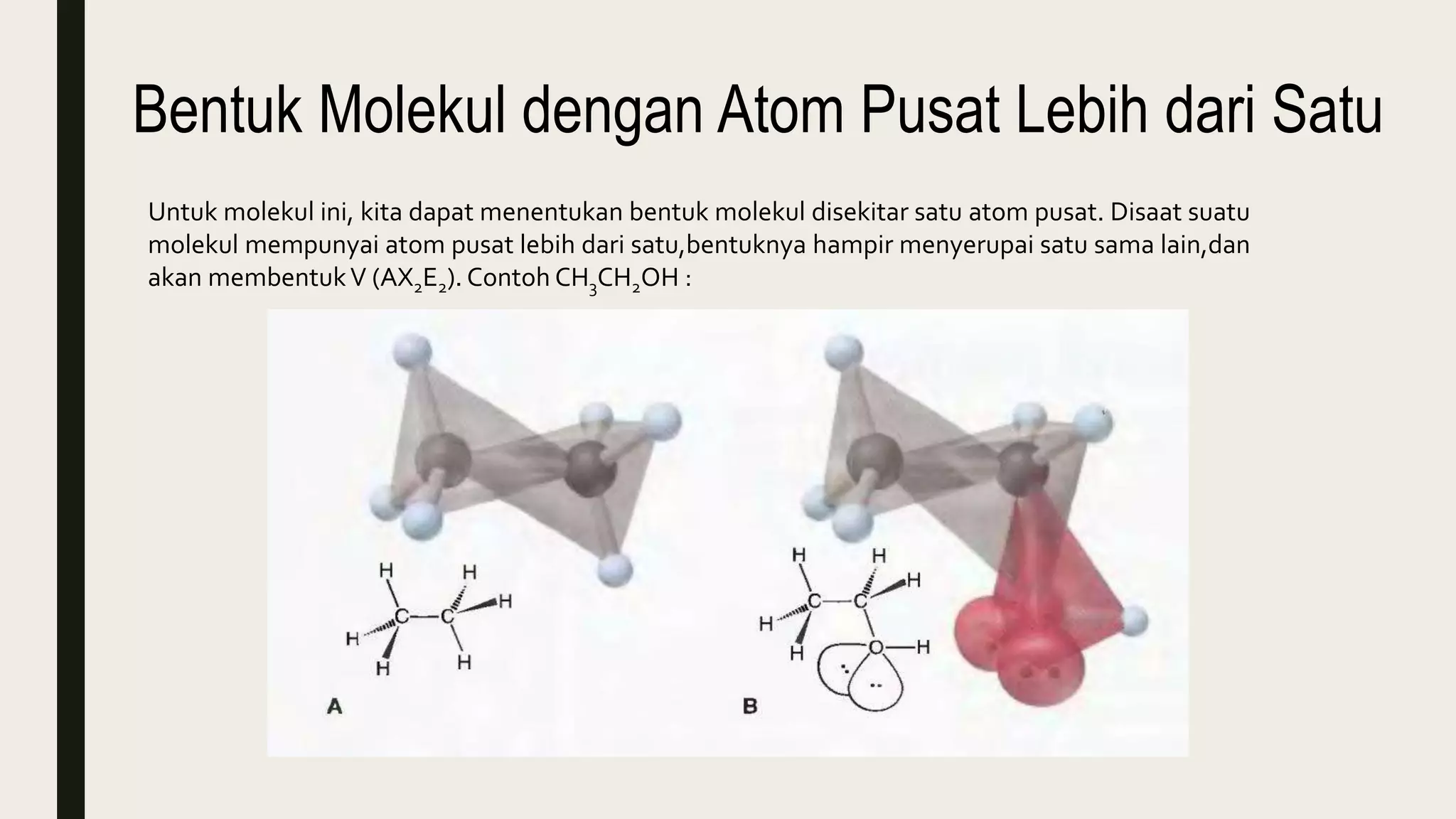 Ikatan kimia, struktur molekul, dan polaritas | PPTX