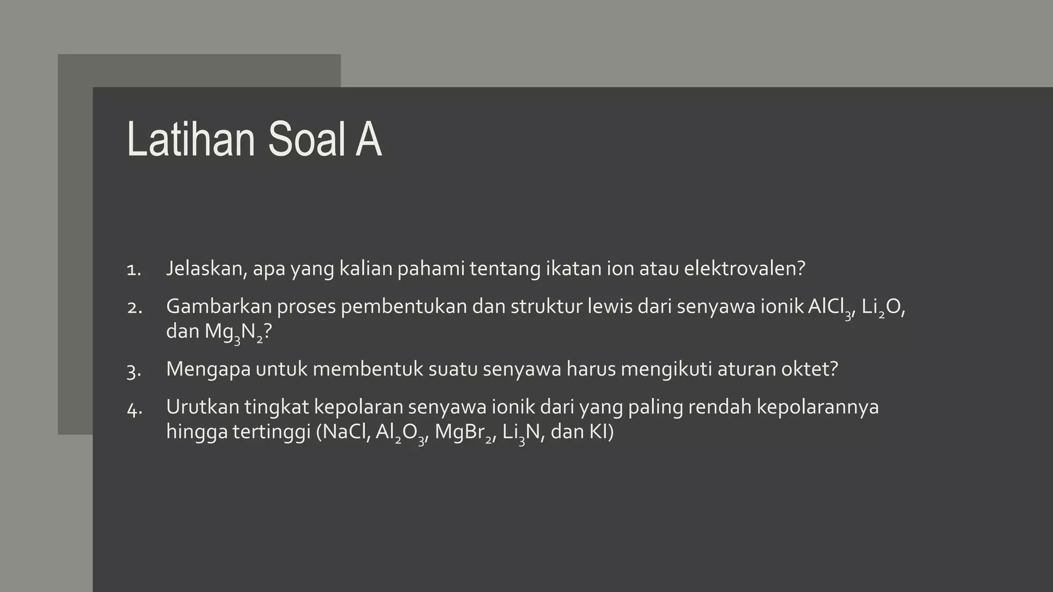 Ikatan kimia, struktur molekul, dan polaritas | PPTX