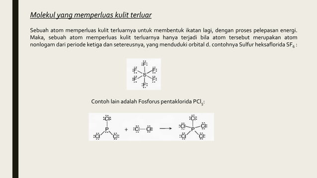 Ikatan kimia, struktur molekul, dan polaritas | PPTX