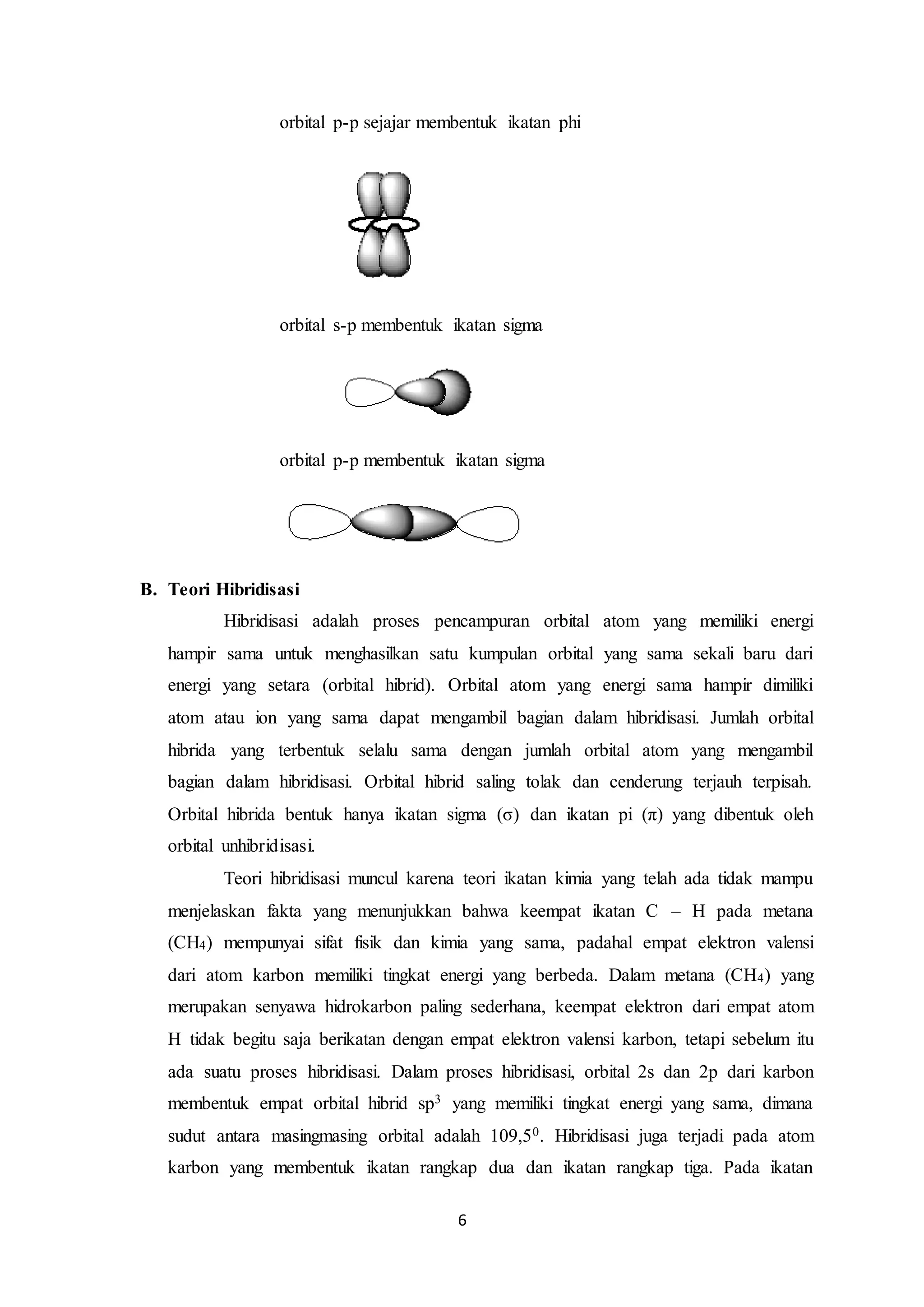 Ikatan pi dan ikatan sigma | DOCX