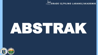 Ang kahulugan ng abstrak batay sa kayarian nito.pptx