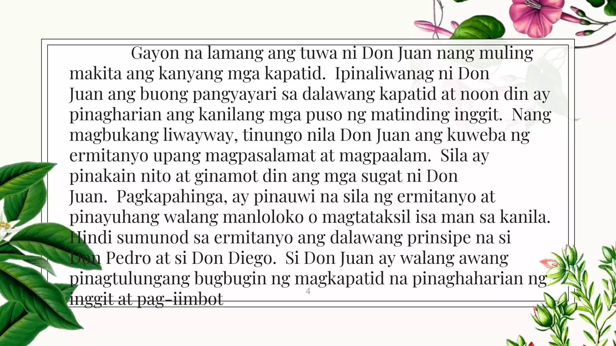 Ikatlong Bahagi -Pagtataksil kay Don Juan | PPTX