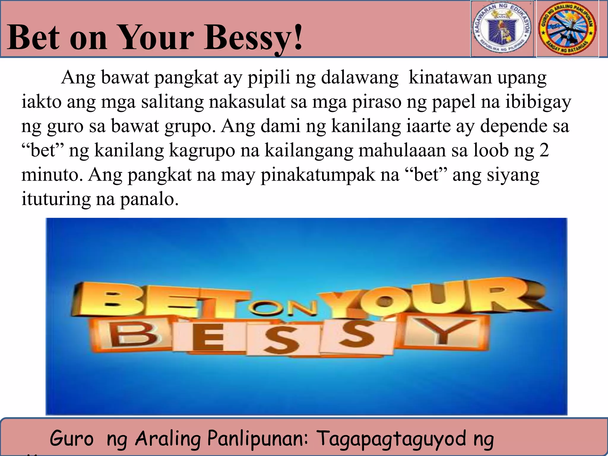 IKATLONG MARKAHAN ARALIN 2 Mga Modelo ng Pambansang Ekonomiya.ppt