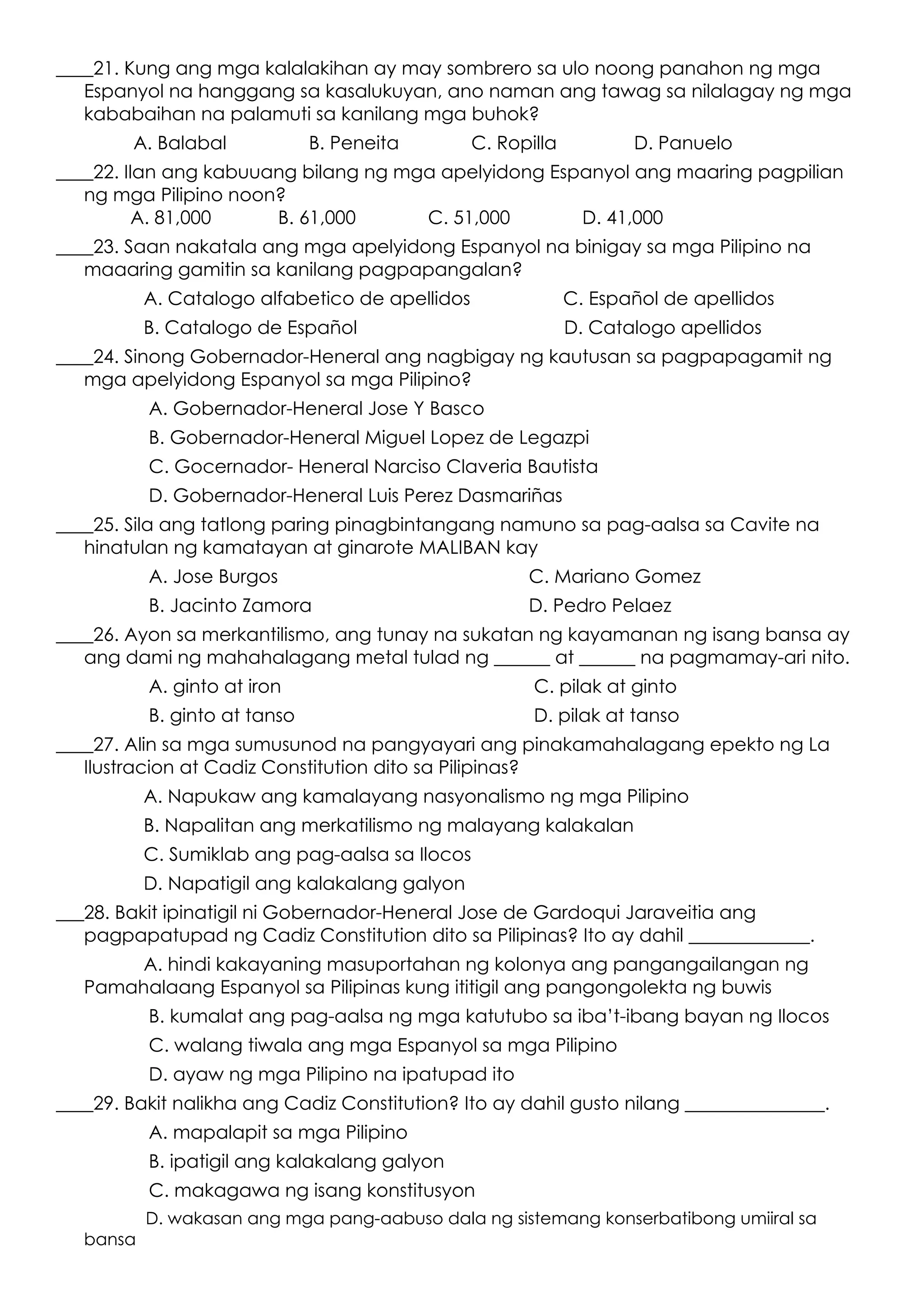 Ikatlong Markahang Pagsusulit sa AP 5.docx