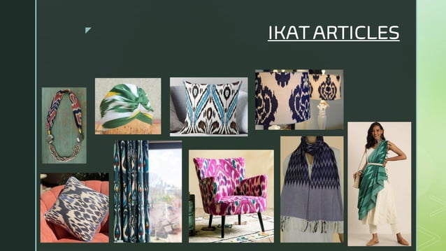 Ikat weaving and textile presentation.pdf | Needlework | Arts and Crafts