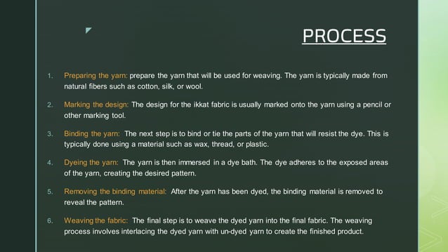 Ikat weaving and textile presentation.pdf | Needlework | Arts and Crafts