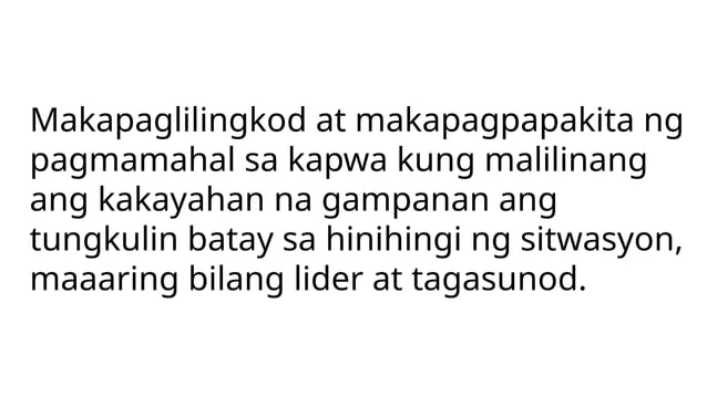 Ikaw, Ako, Tayo ay Mahalaga.pptx edukasyon sa pagpapakatao 8 | PPTX