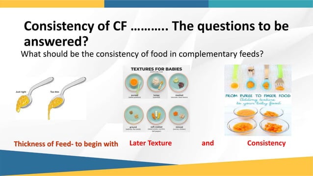 Complementary feeding in infant IAP PROTOCOLS | PPTX