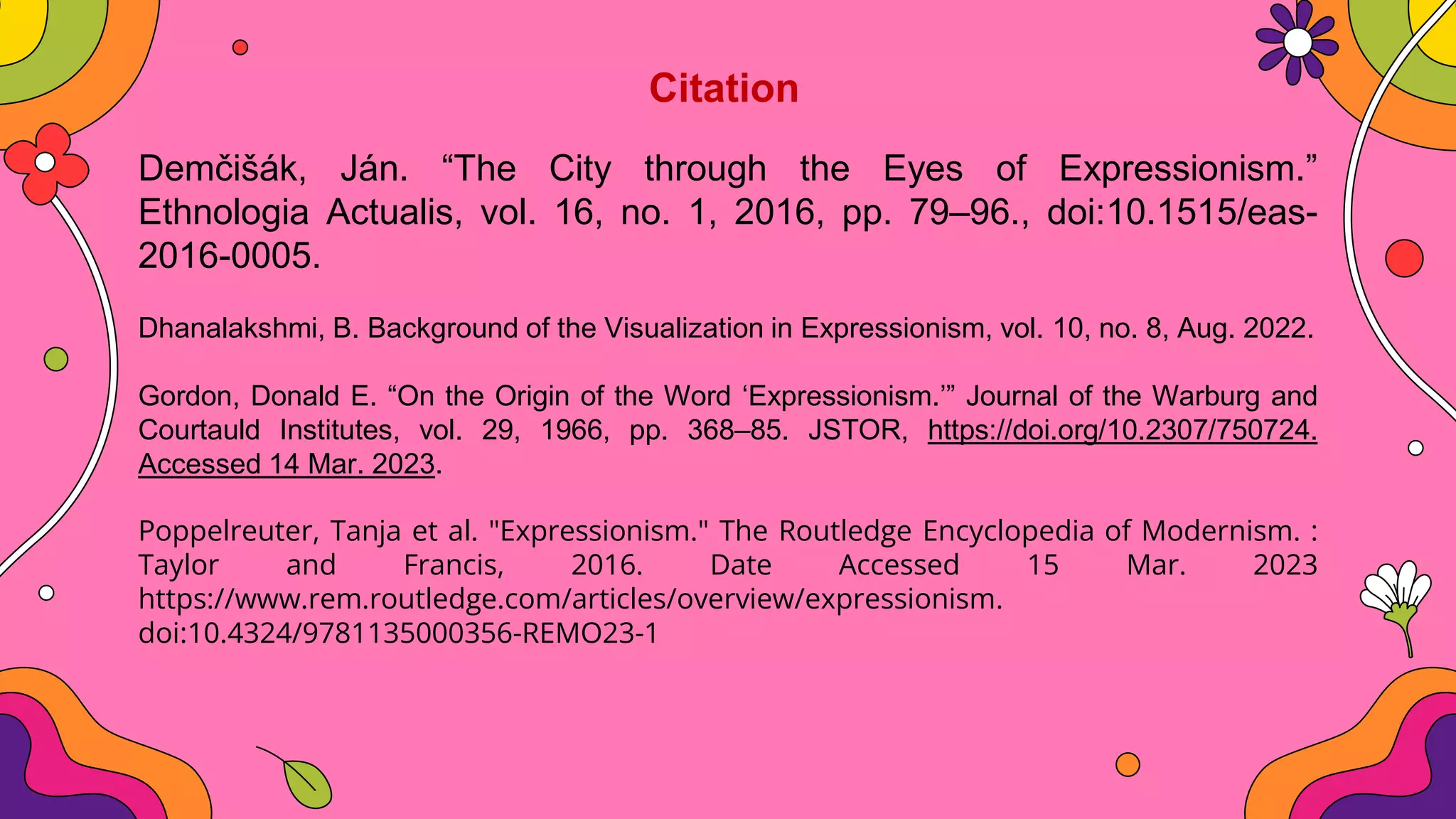 Expressionism as art movement | PPTX