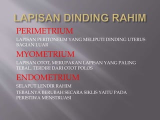 sistem reproduksi wanita (2) | PPTX