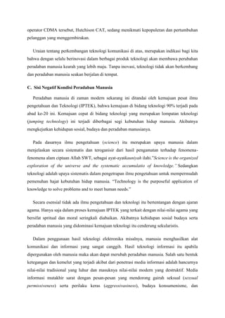 IAD : sejarah perkembangan manusia dan perkembangan teknologi.doc