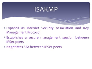 Internet Key Exchange Protocol | PPTX