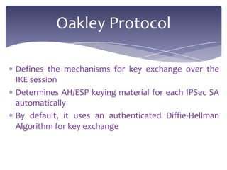 Internet Key Exchange Protocol | PPTX