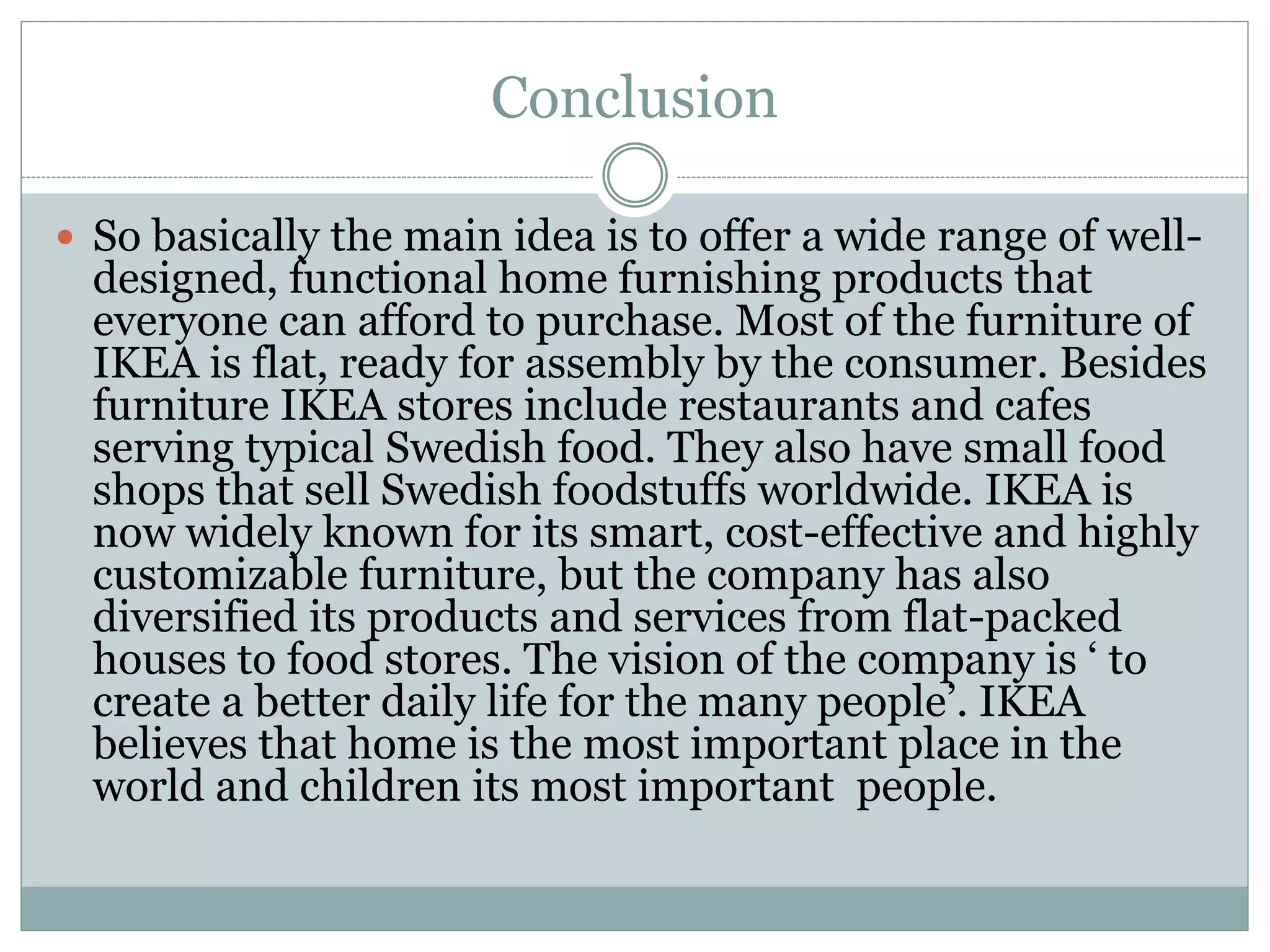 Ikea. presentation | PPTX