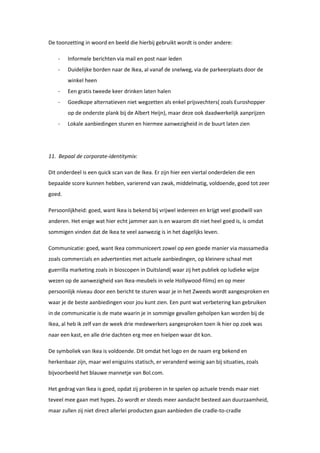 Ikea brand id | DOCX