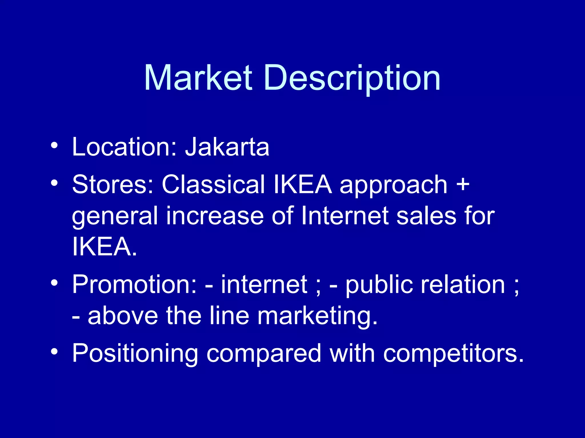 Ikea indonesia inte'l marketing | PPT