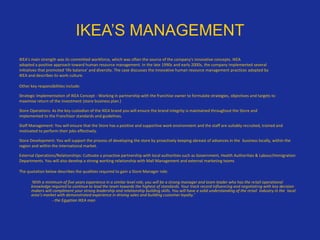 Ikea rachael & rebecca | PPTX