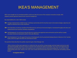 Ikea rachael & rebecca | PPTX