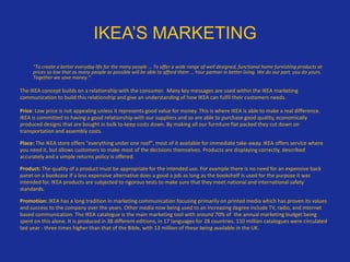 Ikea rachael & rebecca | PPT