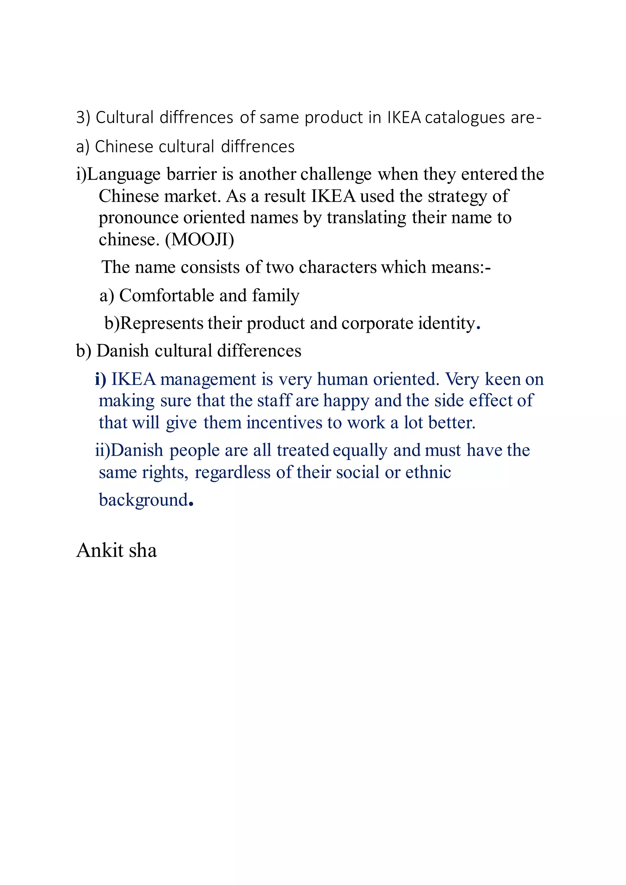 Ikea assignment | DOCX