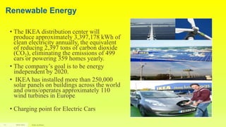 Ikea, building a sustainable supply chain | PPTX