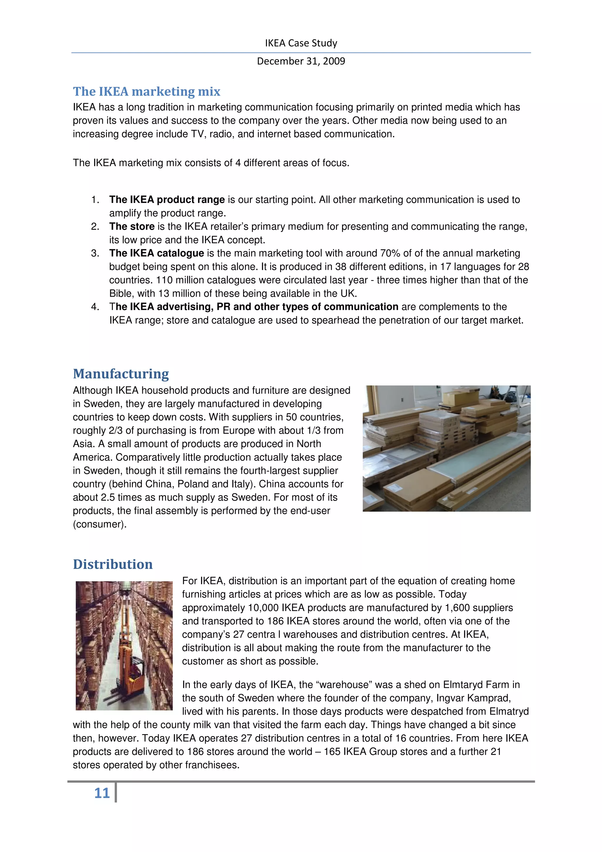 Ikea Case Study | PDF