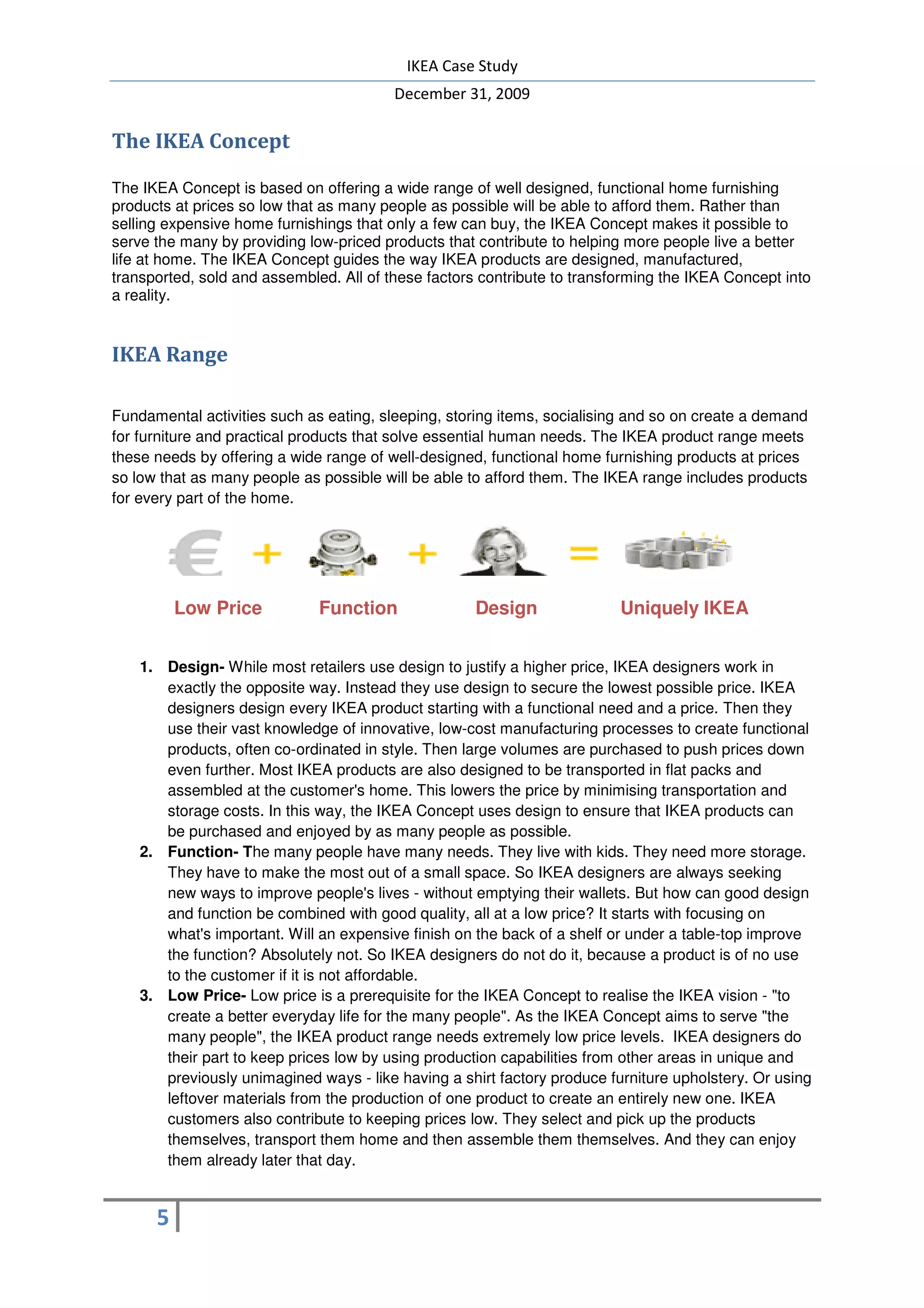Ikea Case Study | PDF