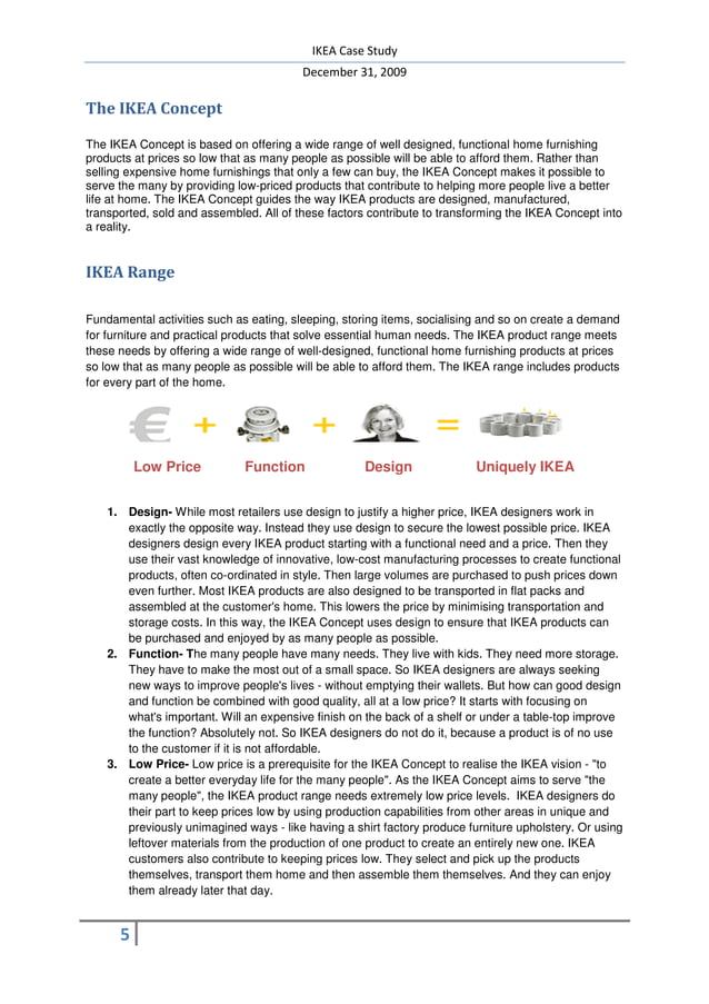 Ikea Case Study | PDF