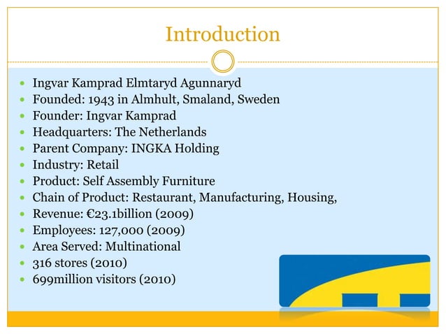 Ikea (Final Ppt) | PPTX