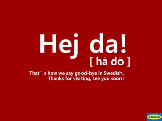 IKEA_Customer Behavior | PPTX
