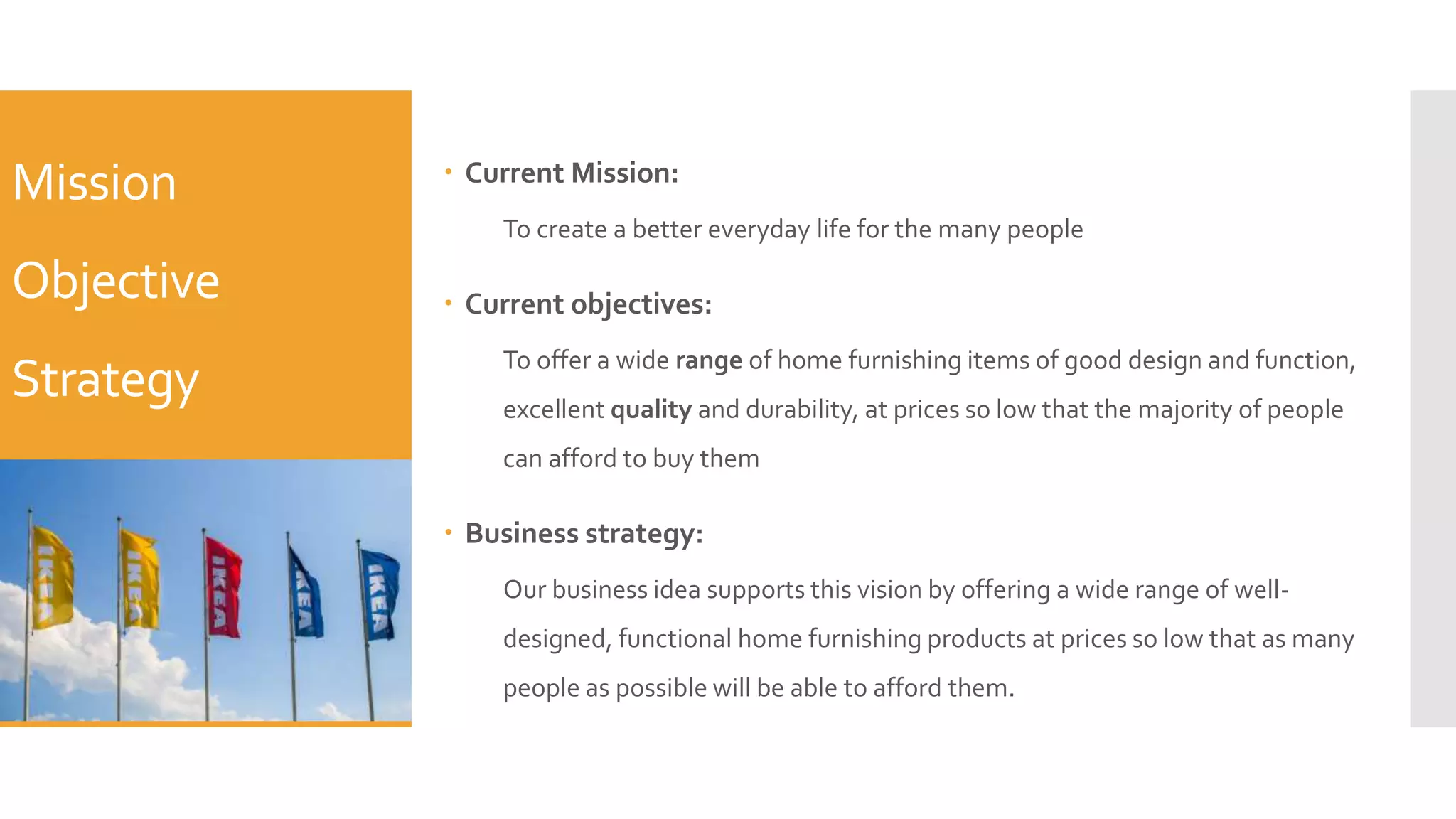 IKEA STRATEGIC MANAGEMENT | PPTX